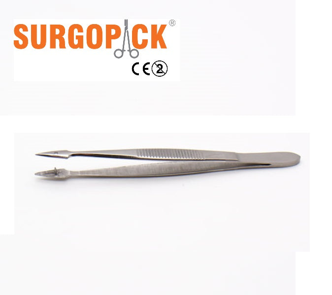 Box 50 Surgopack® Sterile Single Use Hunter Splinter Forceps 11cm, 4.5 ...