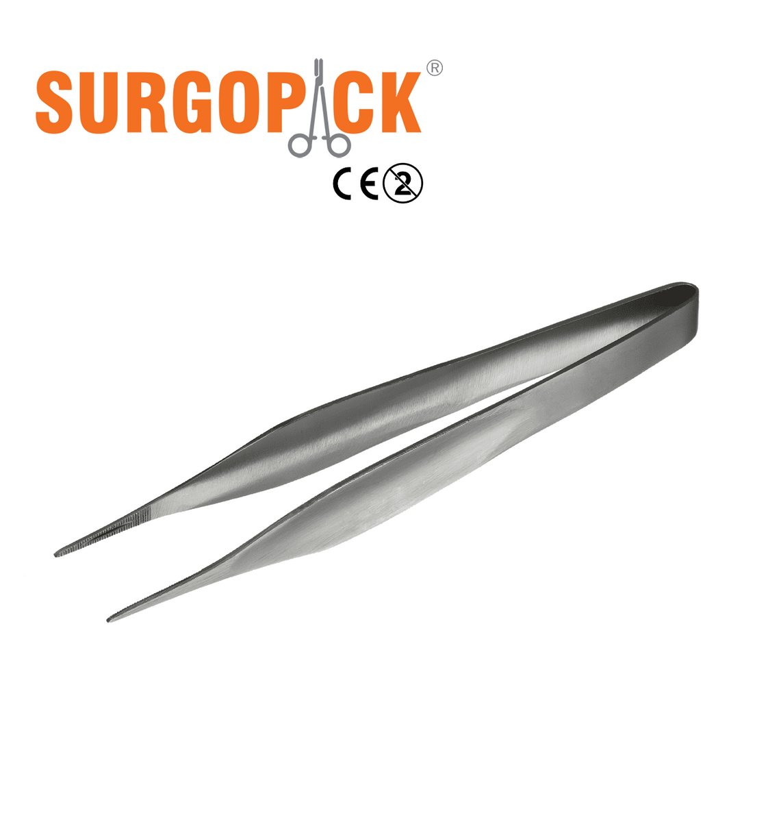 Box 50 Surgopack® Sterile Single Use Martins Splinter Forceps 11cm, 4.5 ...