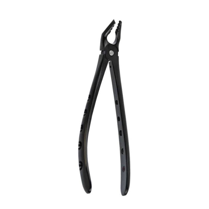 Atraumatic Extraction Black Titanium Apical Retention Forceps-Lower ...